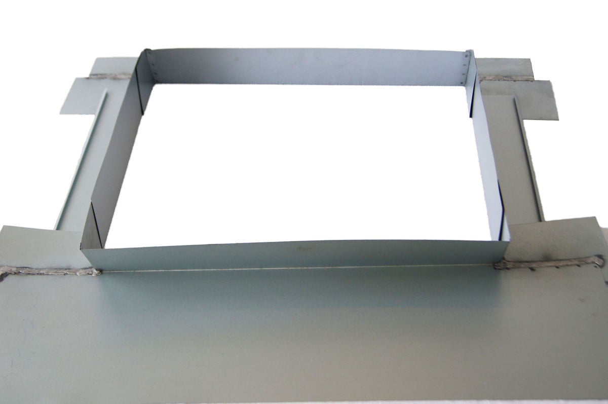 30 Inch Chimney Saddle Flashing Kits for Roof Pitch 3/12-6/12 ...