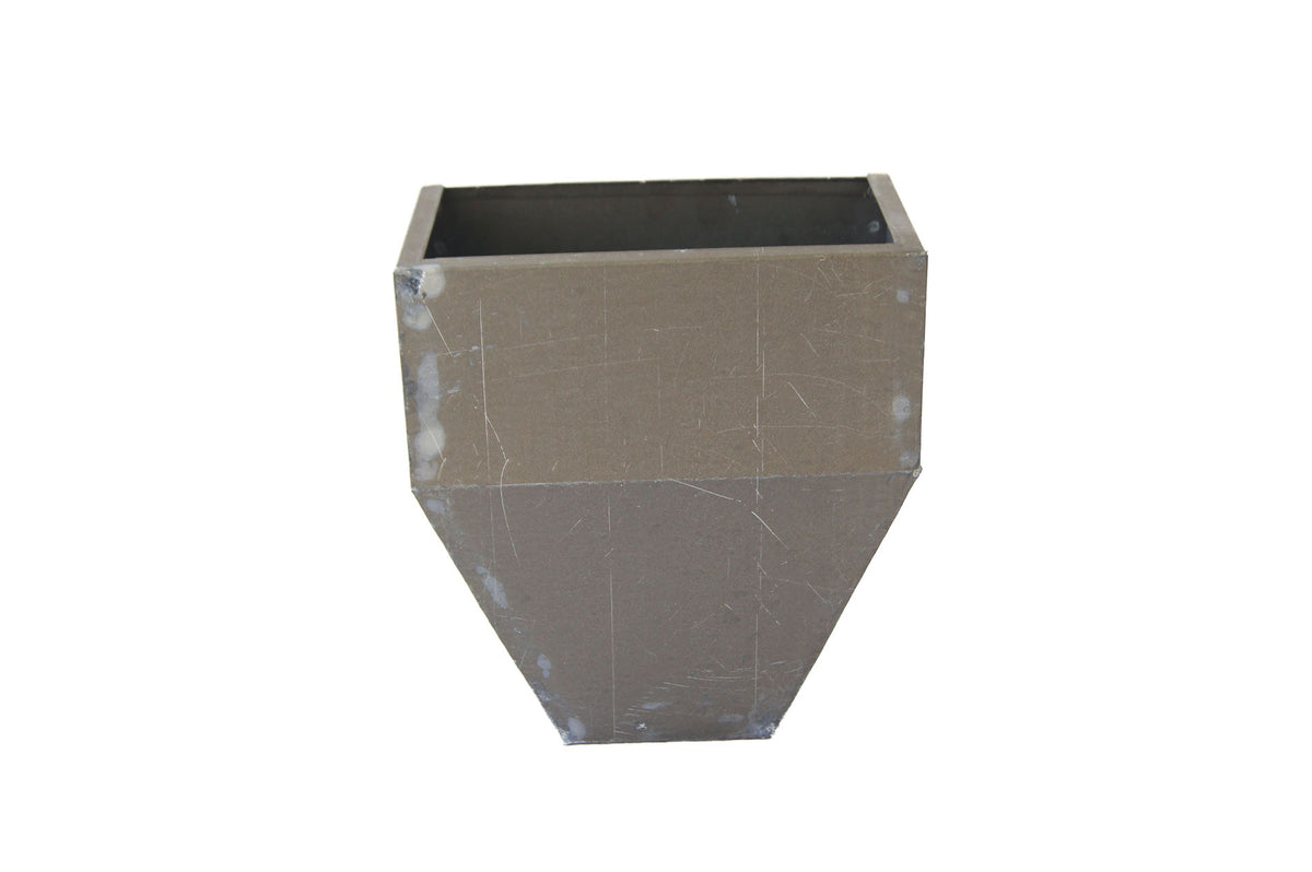 Low Profile Conductor Head in Galvanized Steel – Flashing Kings