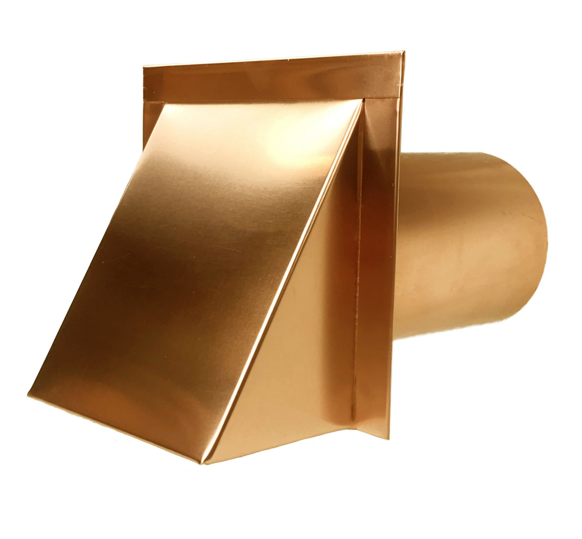 Copper Vent Cover for Dryer Vent, Hooded Exhaust Vent, Or HVAC Intake ...