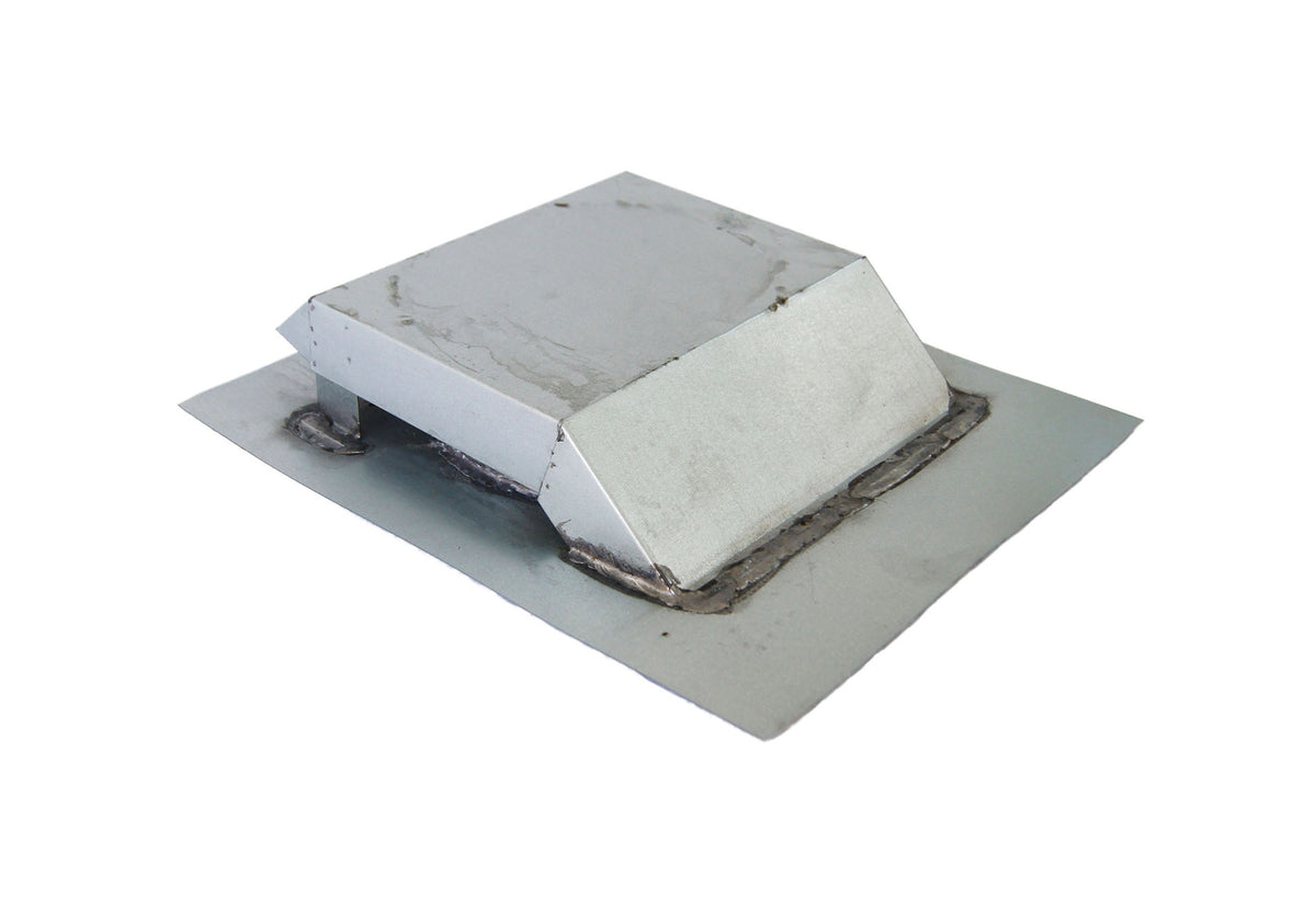 9 Inch Airhawk Low Profile Flat Top Box Vent in Galvanized Steel ...